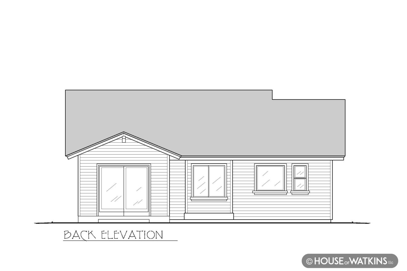 3 Bedroom Craftsman House Plan w Office and Detached Garage