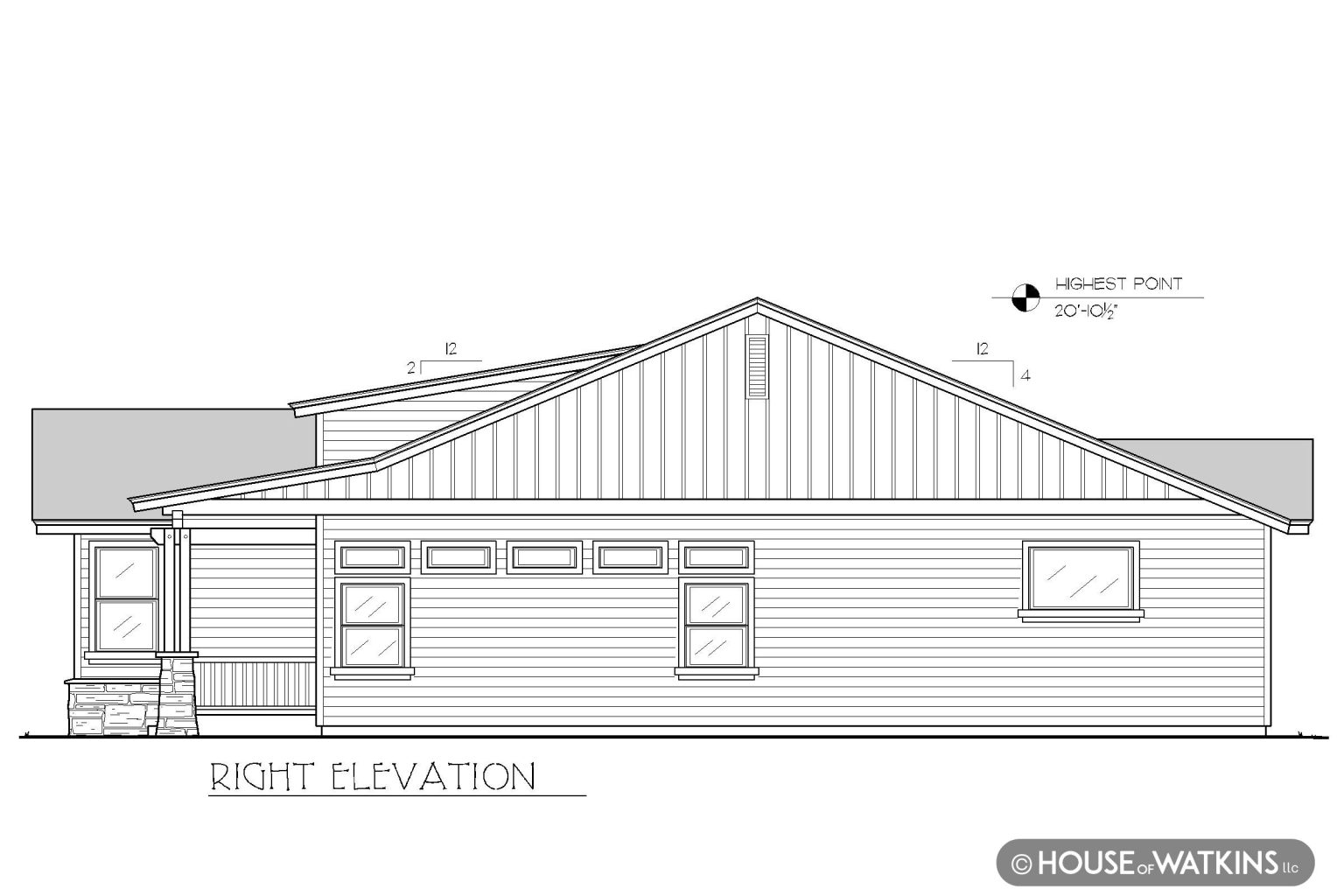 3 Bedroom Craftsman House Plan w Office and Detached Garage
